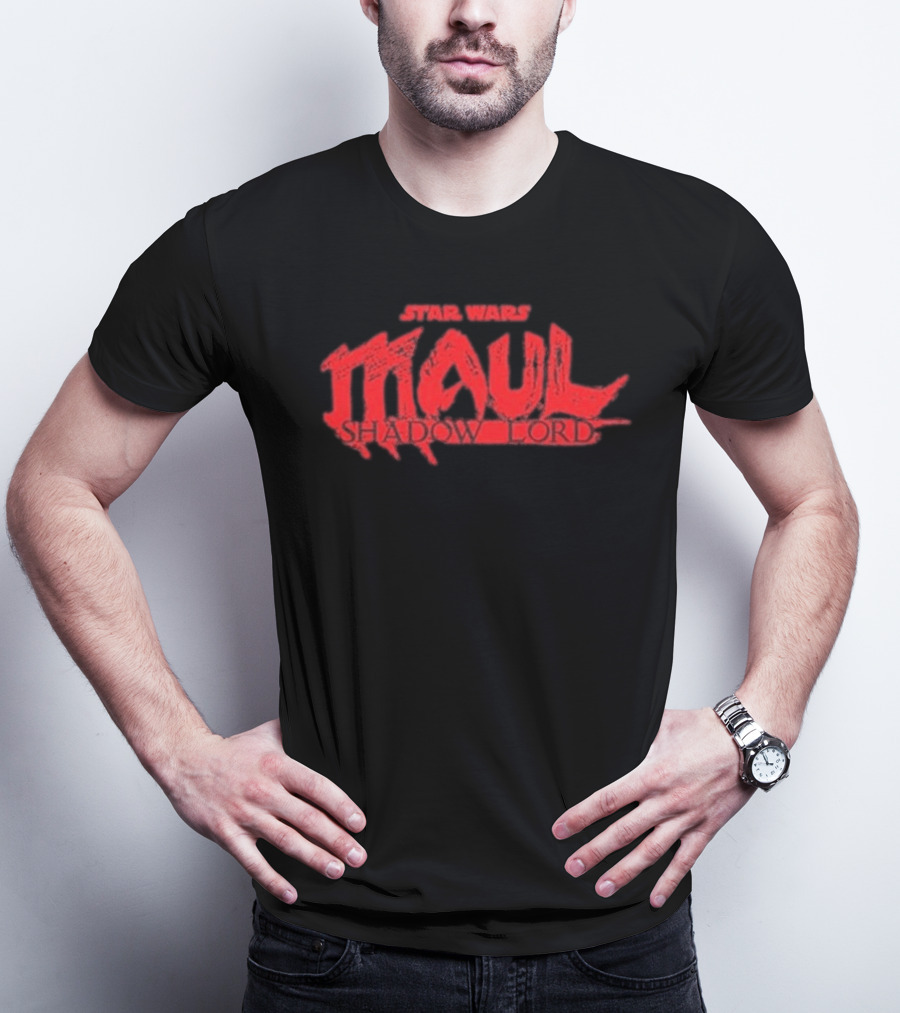 Star Wars Maul Shadow Lord Sith Master T-Shirt