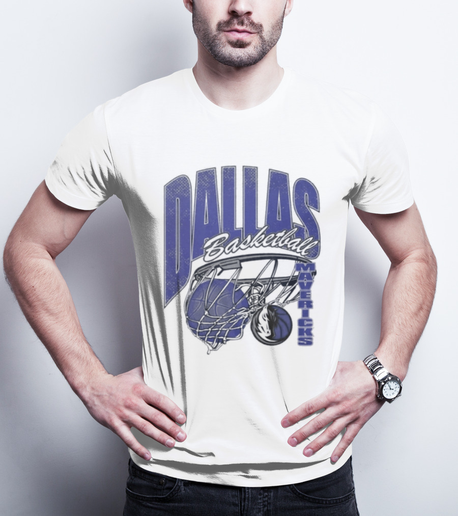 2026 Dallas Mavericks Basketball Swish T-Shirt