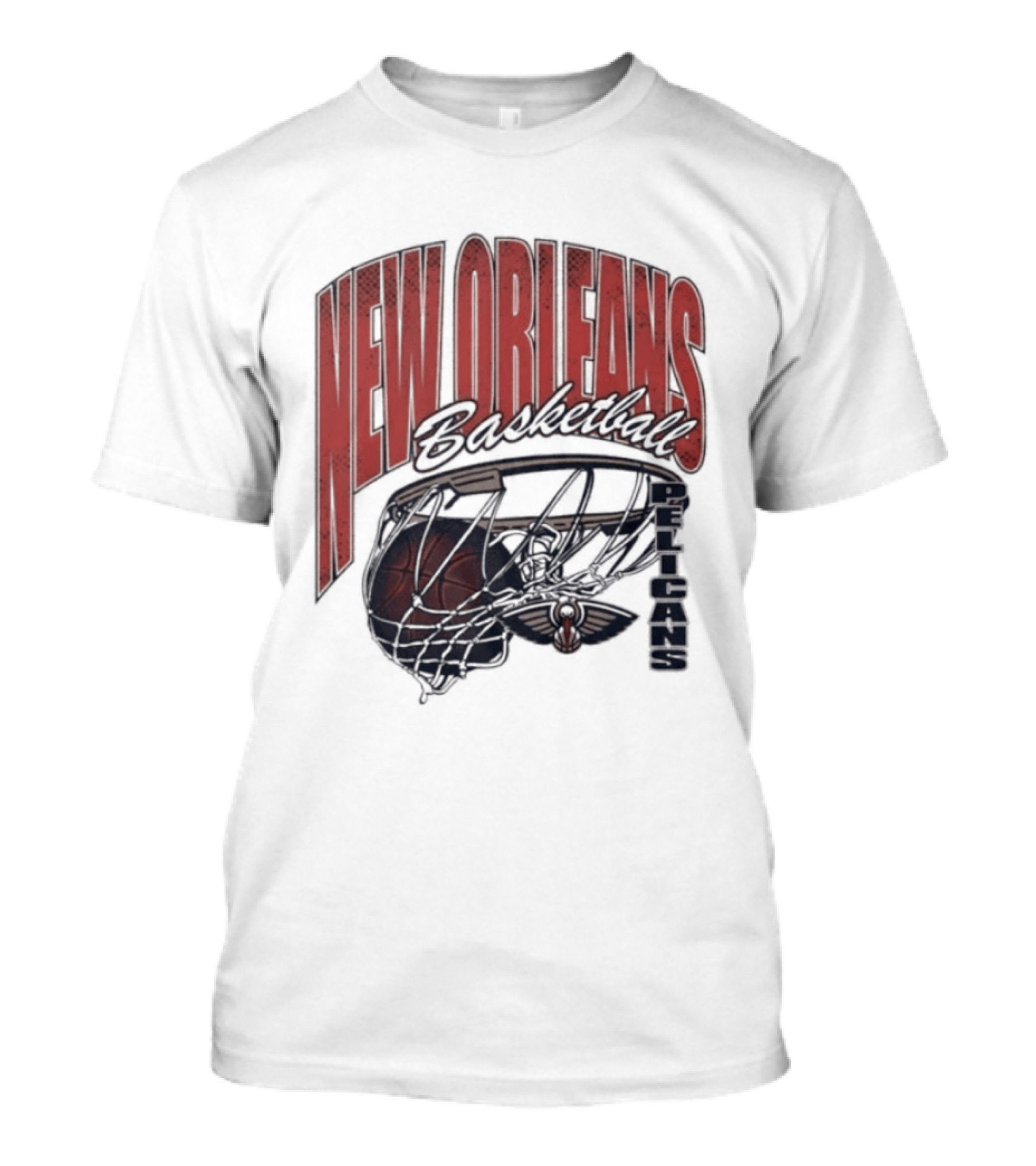 New Orleans Basketball Swish 2026 Pelicans T-Shirt