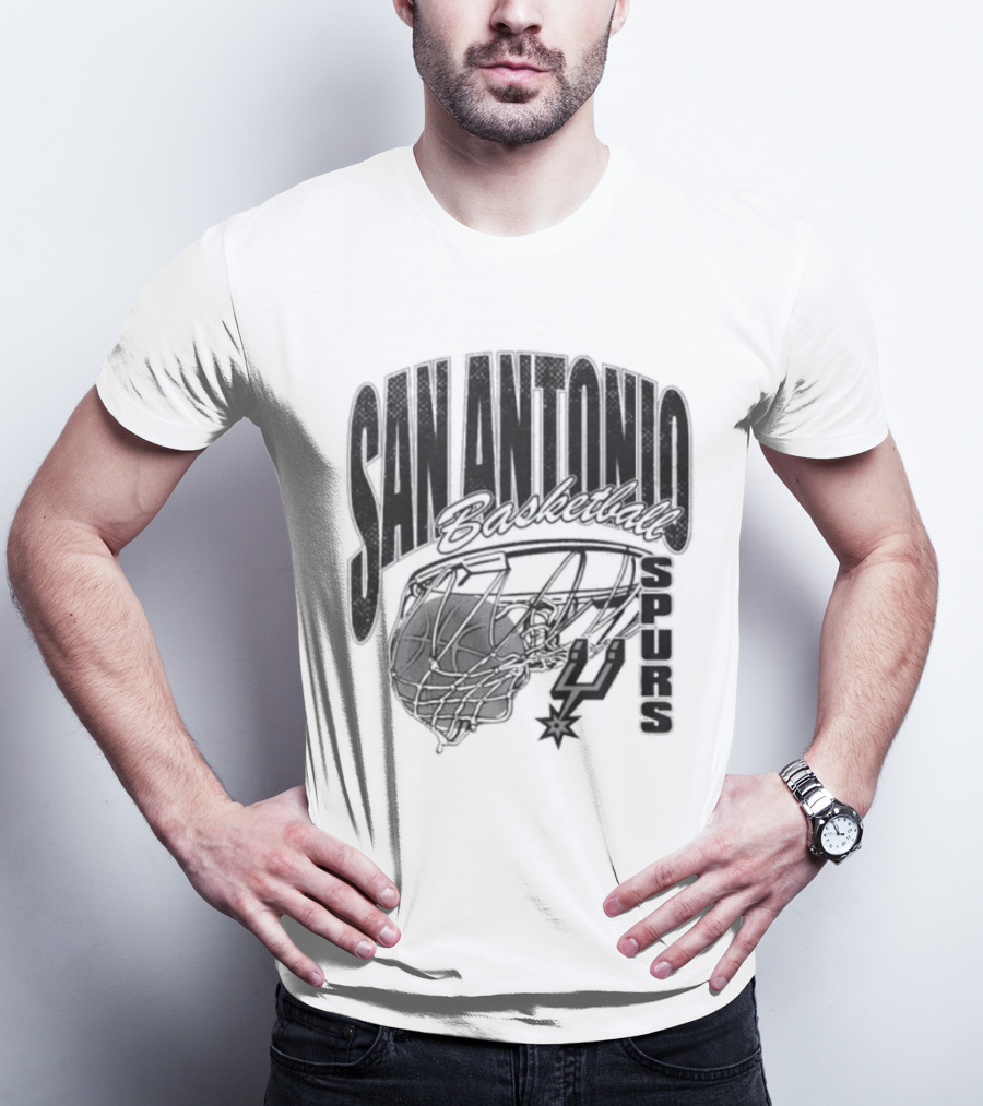San Antonio Basketball 2026 Spurs Swish T-Shirt
