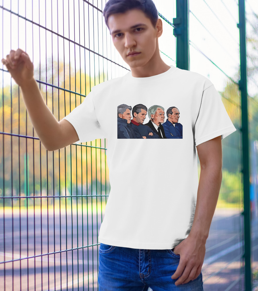 Ipswich Town FC Icons George Burley Sir Bobby Robson Sir Alf Ramsey Burleys Boys T-Shirt