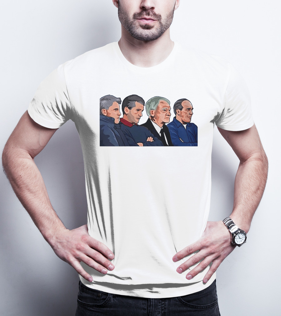 Ipswich Town FC Icons George Burley Sir Bobby Robson Sir Alf Ramsey Burleys Boys T-Shirt