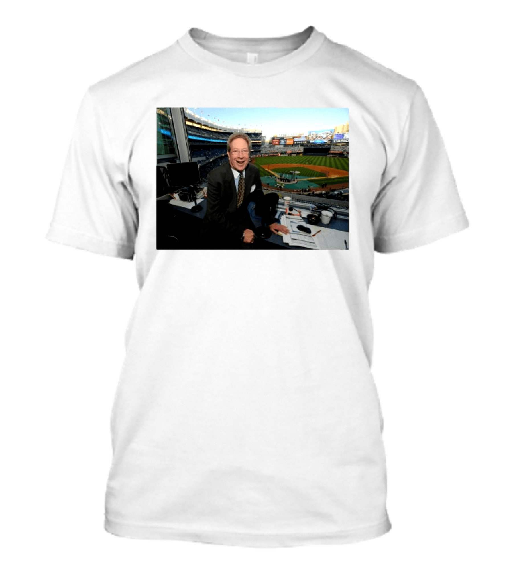 John Sterling The Yankees’ Most Enduring Announcer Dies At 87 T-Shirt