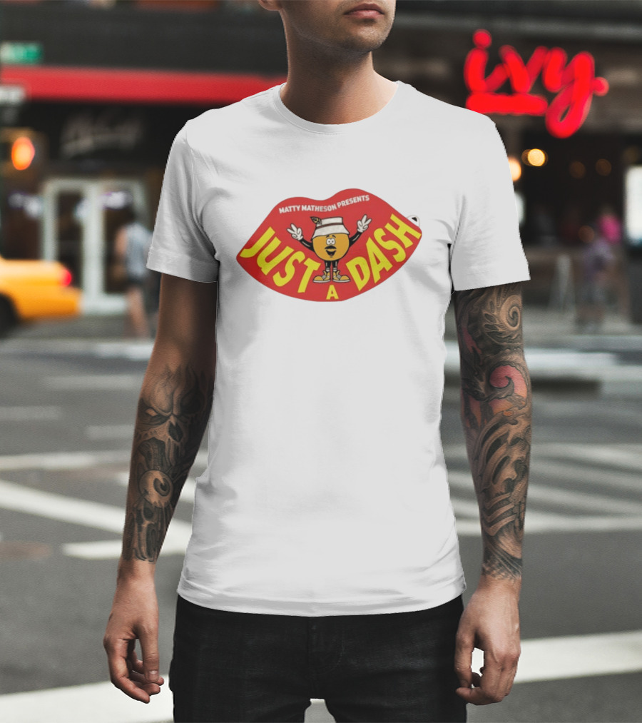 Matty Matheson Presents Just A Dash Lips With Cartoon T-Shirt