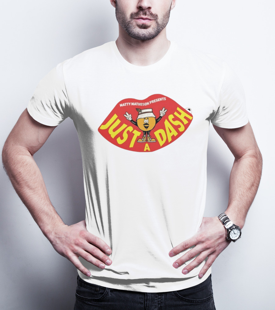 Matty Matheson Presents Just A Dash Lips With Cartoon T-Shirt