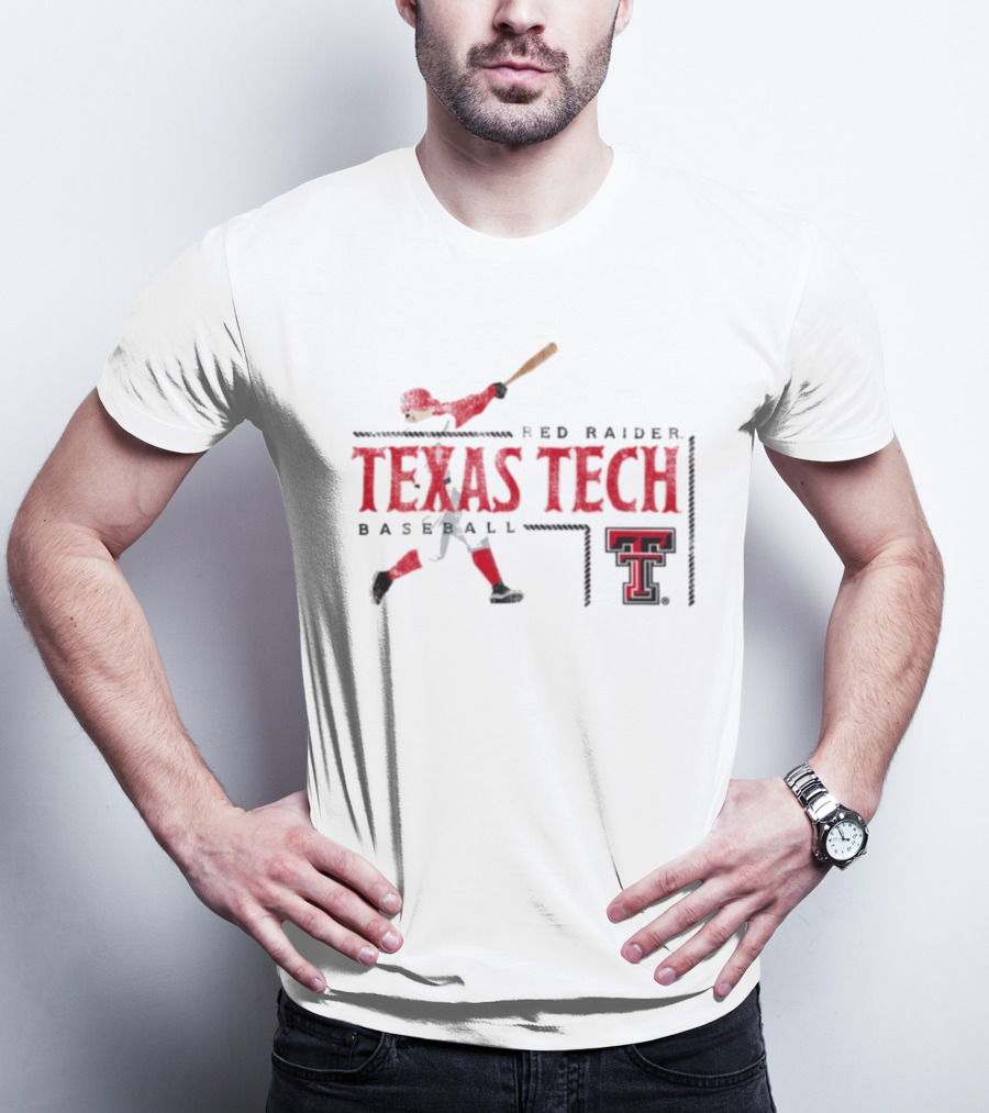 Texas Tech Red Raider Baseball Batter Up TTU T-Shirt