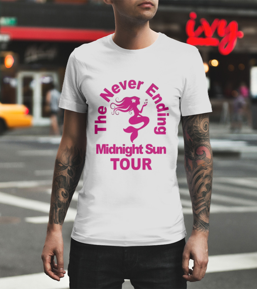 Zara Larsson US Midnight Sun The Never Ending Tour 2026 T-Shirt