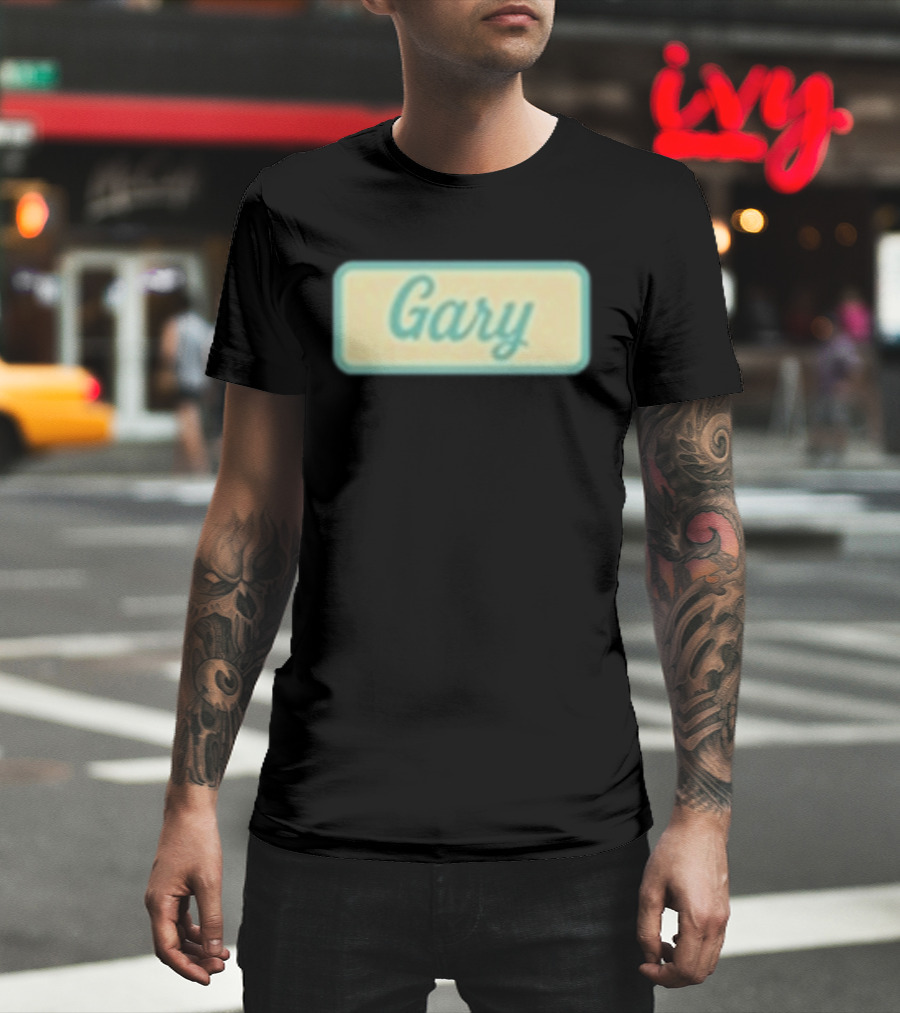 Stephen Wilson Jr. Gary Vintage Style Name T-Shirt