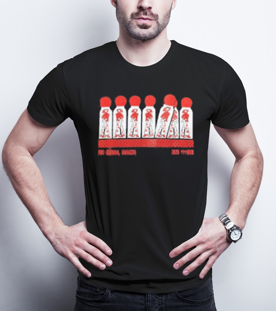 Taco Hemingway 2026 Tour Dates Polska Czerwony Piłka T-Shirt