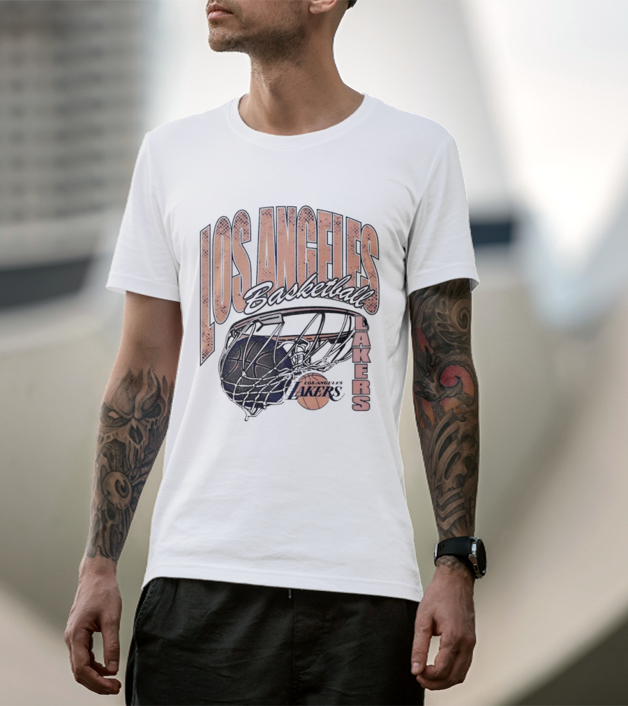 Los Angeles Lakers Basketball Swish T-Shirt