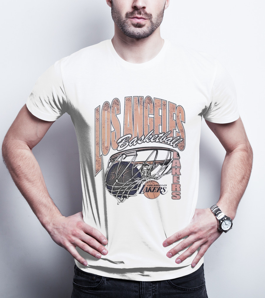 Los Angeles Lakers Basketball Swish T-Shirt