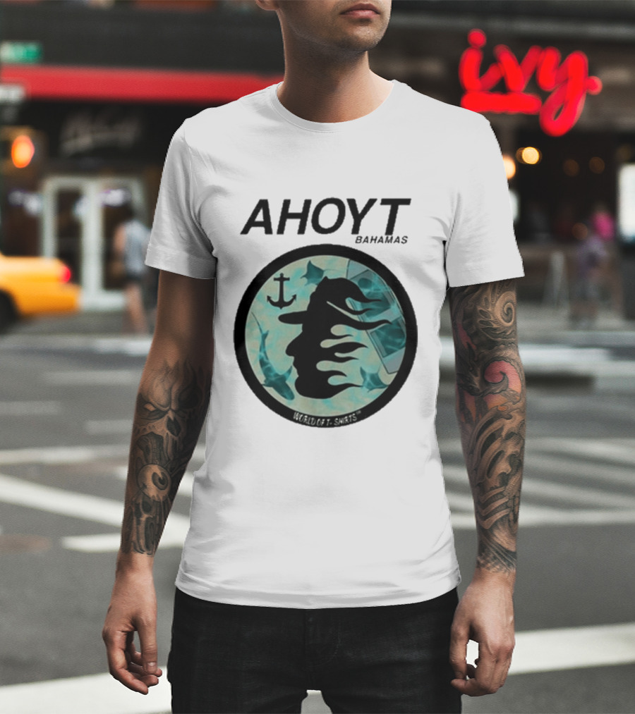 AHOYT Bahamas World Of S Anchor T-Shirt