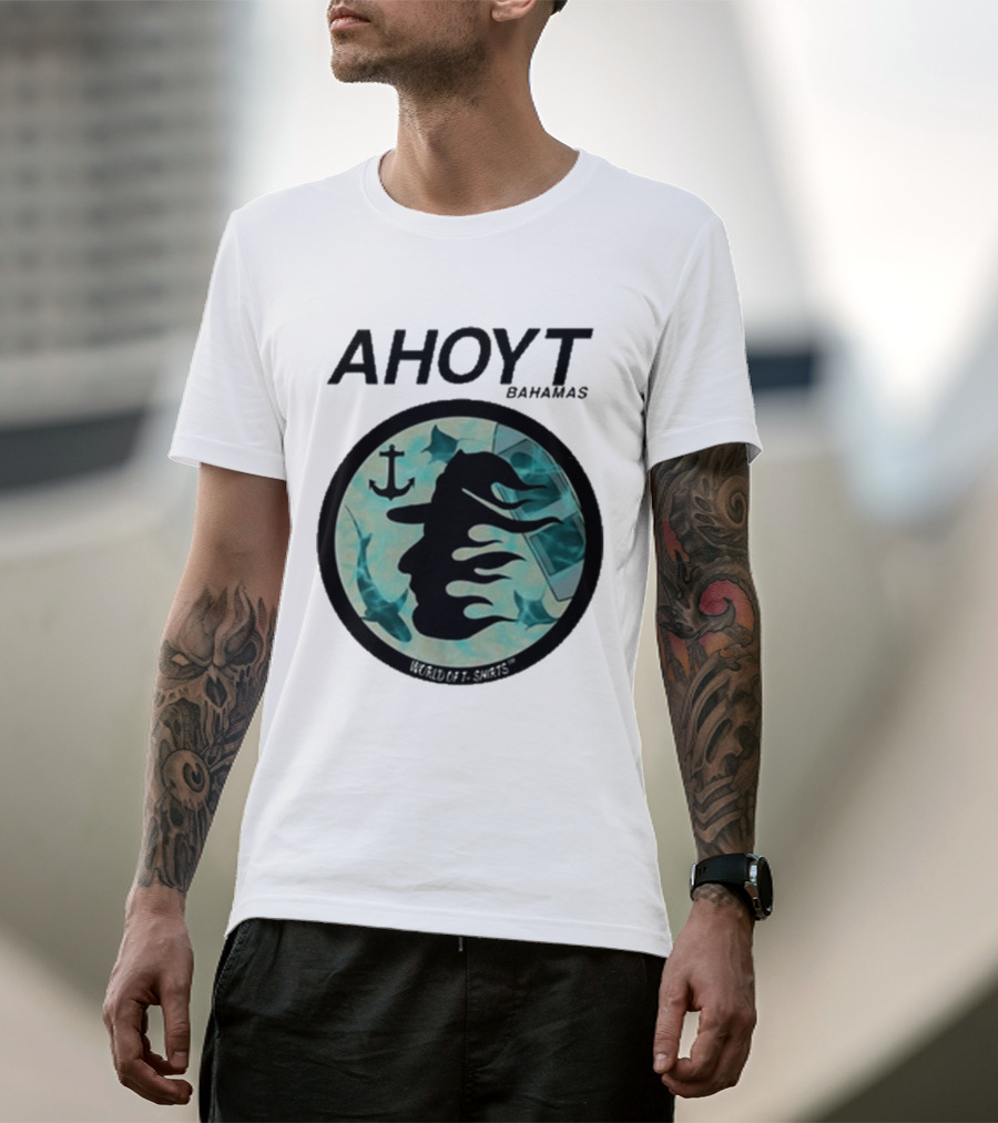 AHOYT Bahamas World Of S Anchor T-Shirt