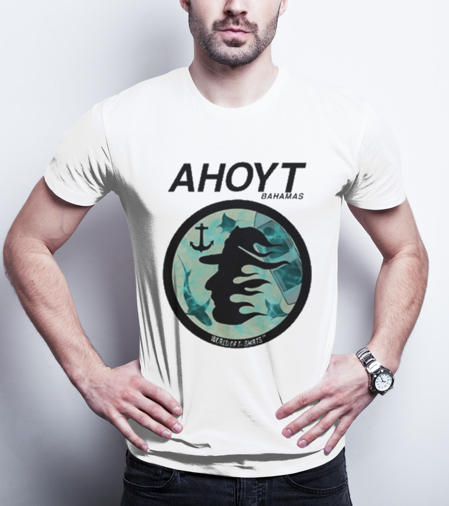 AHOYT Bahamas World Of S Anchor T-Shirt