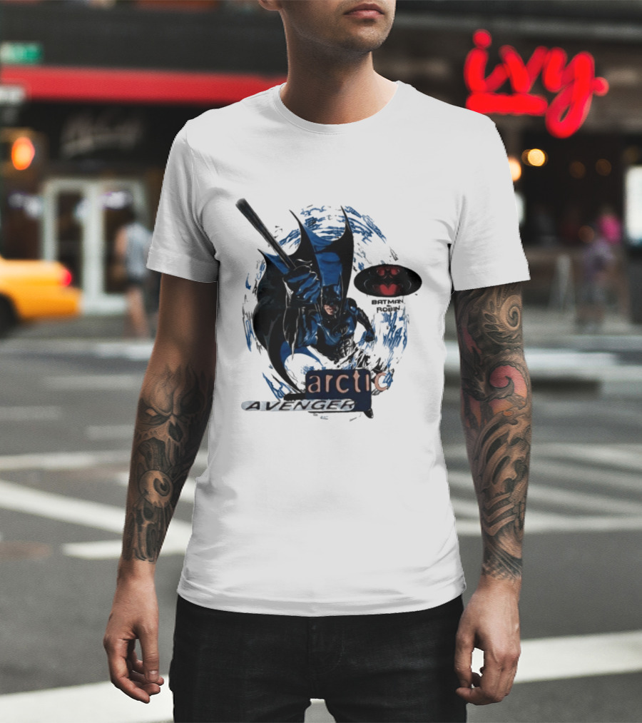 Batman Arctic Avenger Adventure With Robin T-Shirt