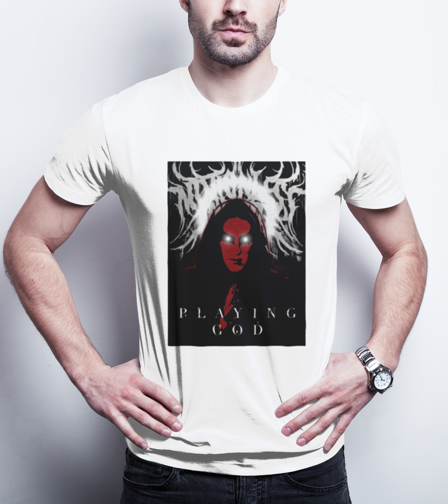 Notshiva Playing God Gothic Dark T-Shirt