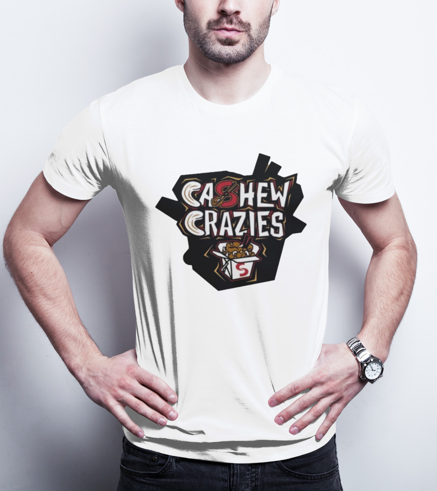 Cashew Crazies Springfield Cashew Chickens Box And Chopsticks T-Shirt