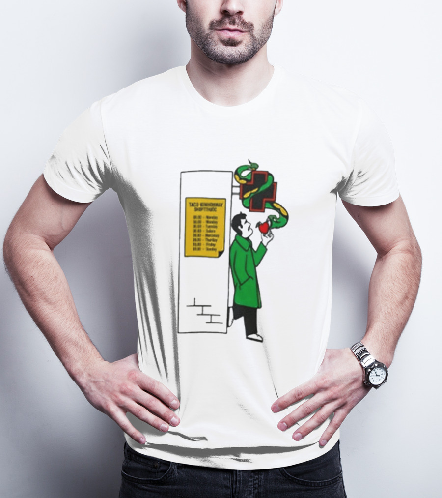 Taco Hemingway Tour 2026 Snake Grafik Wegowa Szef Smoove Baron Friday T-Shirt