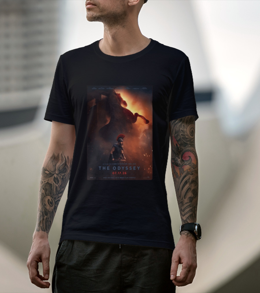 The Odyssey July 17 2026 A Film By Christopher Nolan IMAX Epic T-Shirt