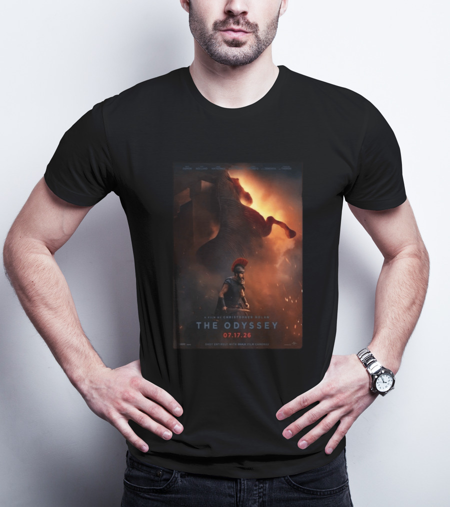 The Odyssey July 17 2026 A Film By Christopher Nolan IMAX Epic T-Shirt