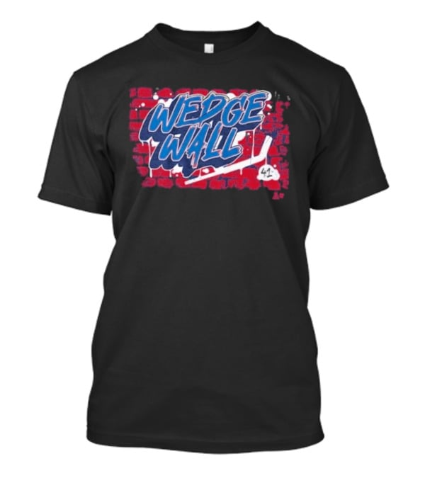 Wedge Wall 41 Scott Wedgewood Hockey Fan Gear T-Shirt
