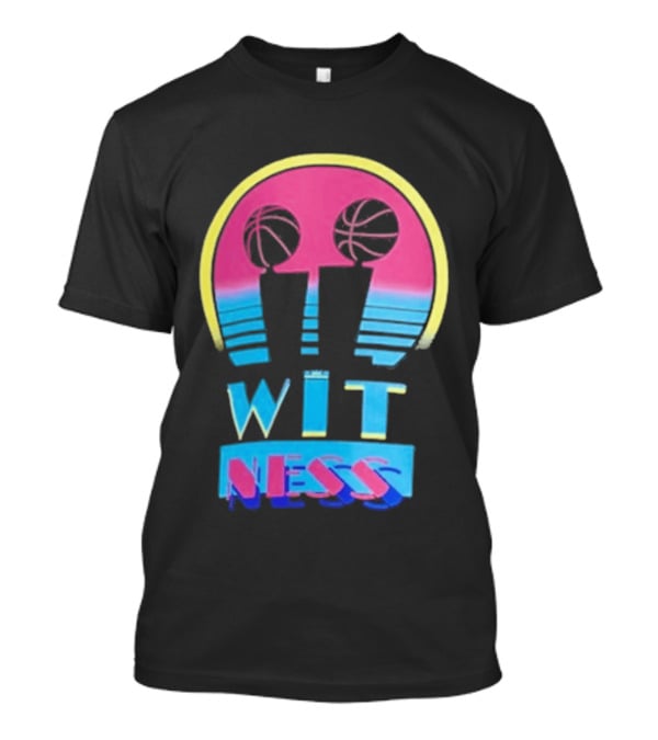 LeBron James Miami Twice Max90 Wit Ness Basketball T-Shirt