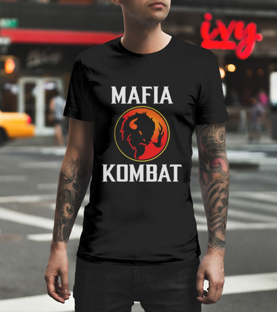 Mafia Kombat Buffalo Sabres Hockey NHL 2026 T-Shirt