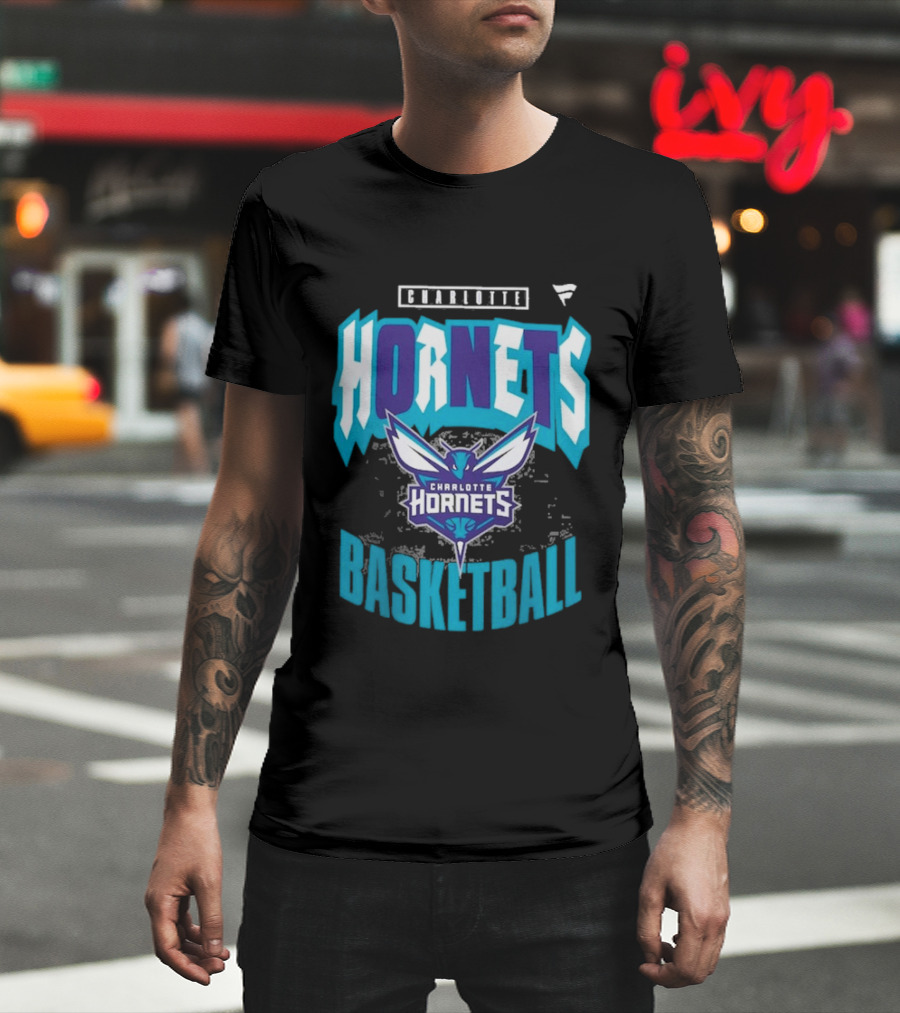 Charlotte Hornets Basketball Team Night Game T-Shirt