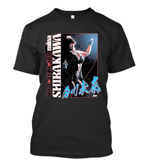 Mina Shirakawa The Love Bomb AEW Shirakawa T-Shirt