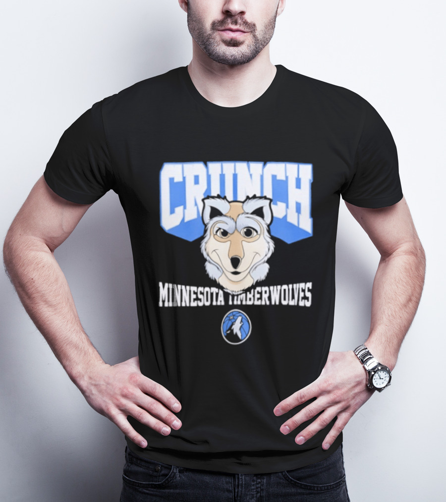 Minnesota Timberwolves Crunch The Wolf T-Shirt