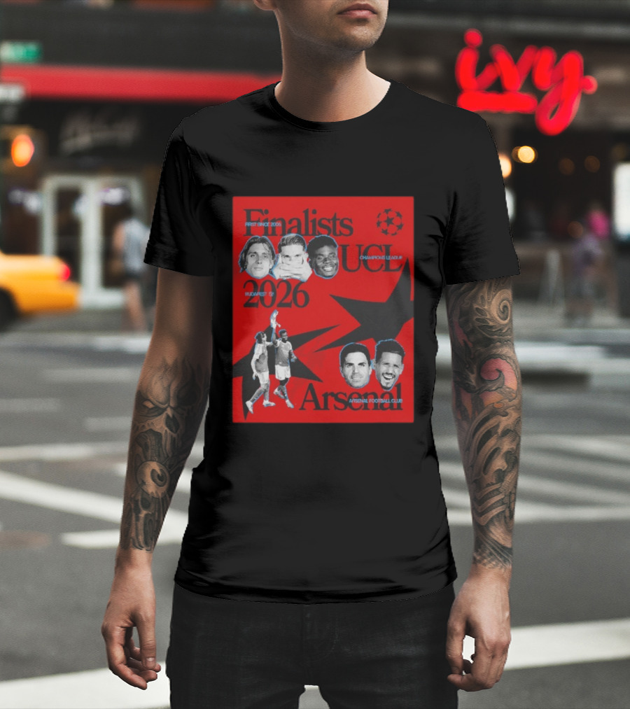 Finalists UCL 2026 Arsenal Champions League First Since 2006 Budapest T-Shirt