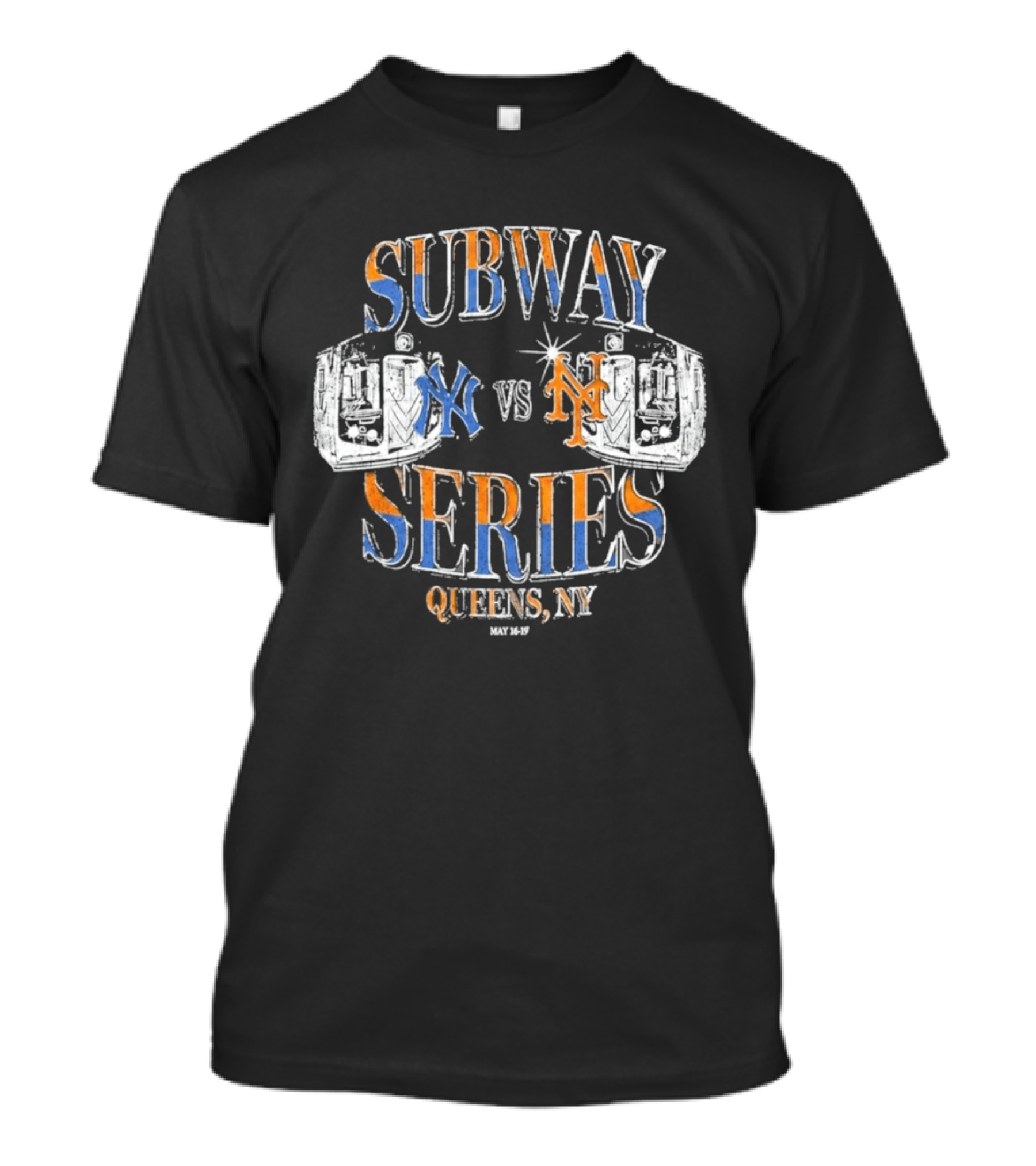 New York Yankees Vs New York Mets 2026 Subway Series Queens NY Giveaway 00 T-Shirt