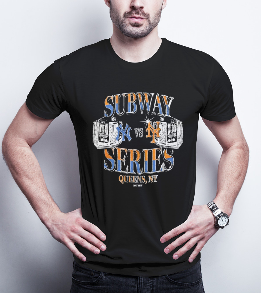 New York Yankees Vs New York Mets 2026 Subway Series Queens NY Giveaway 00 T-Shirt