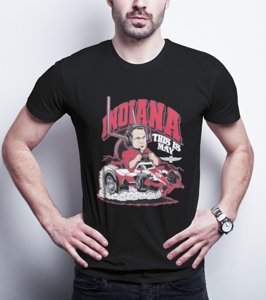 Indiana Hoosiers This Is May Kart Racing T-Shirt
