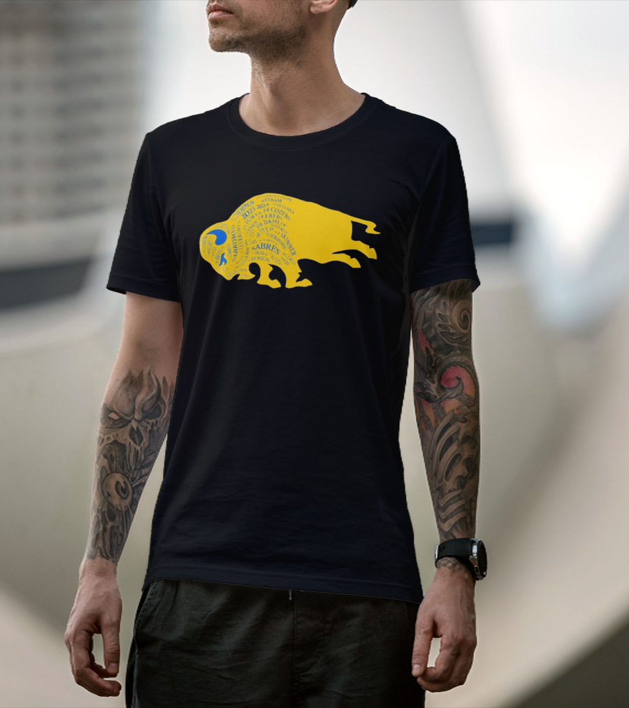Buffalo Sabres Tage Thompson Rasmus Dahlin Alex Tuch Hockey 2023 Team Players T-Shirt