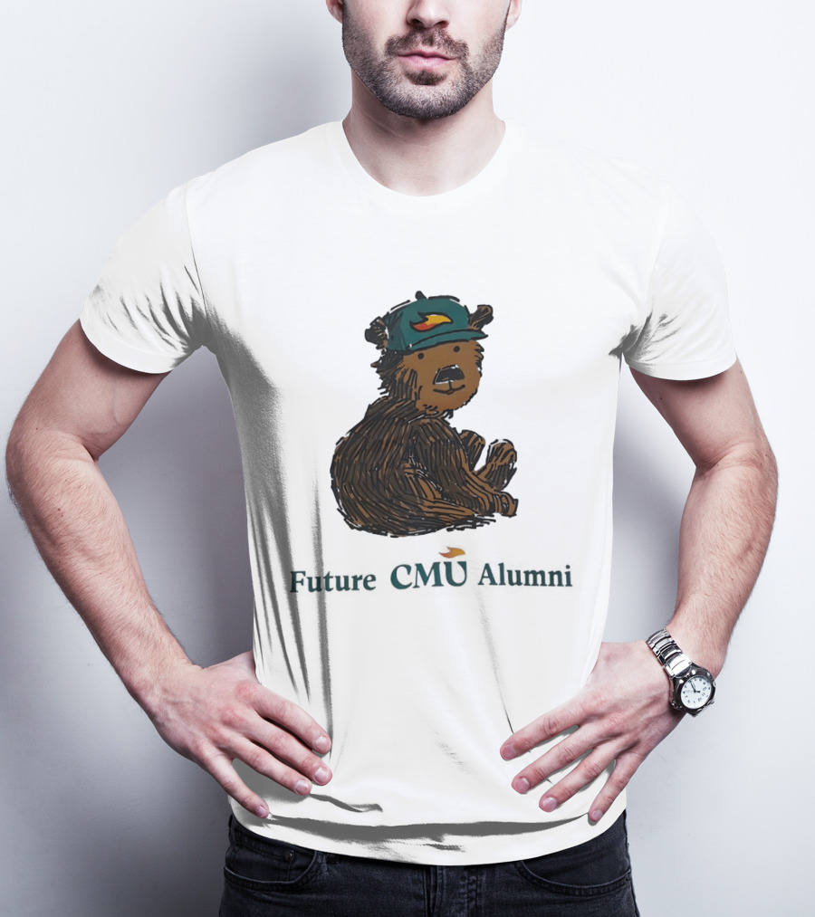 Bear Future CMU Alumni With Cap T-Shirt