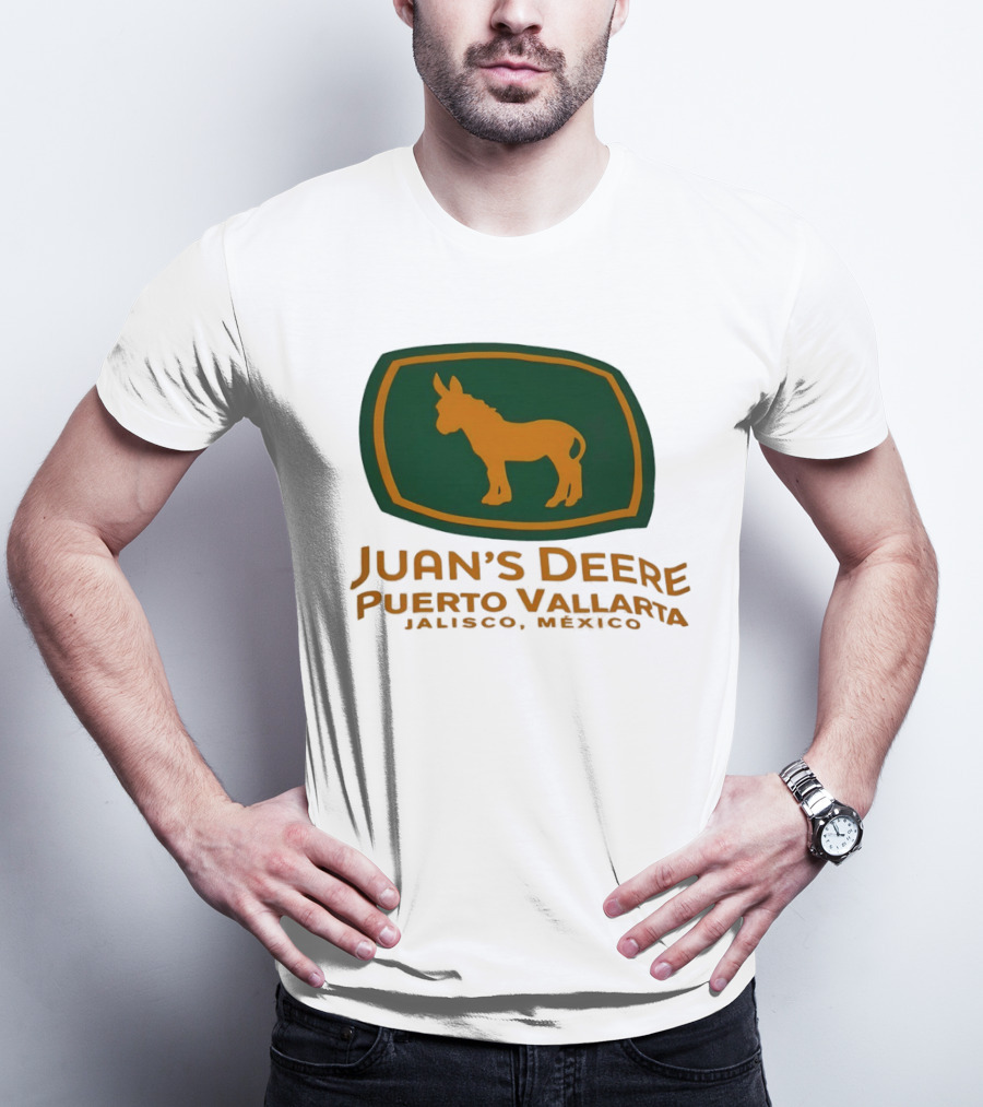 Juan's Deere Puerto Vallarta Jalisco Mexico Donkey T-Shirt