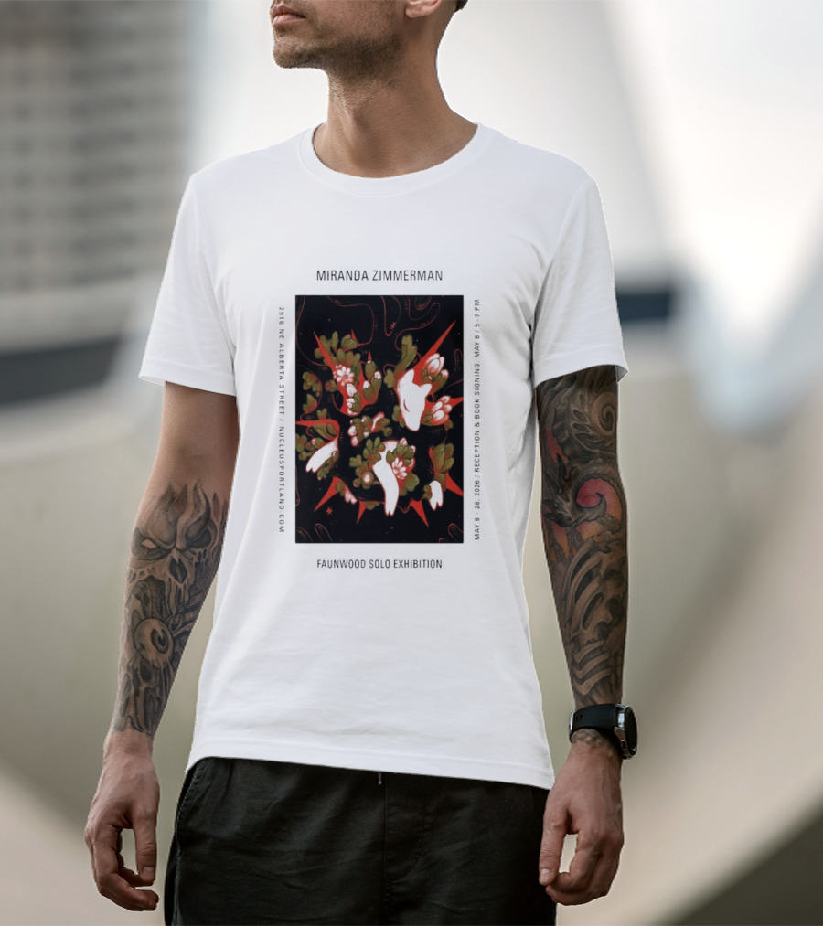 Miranda Zimmerman Bayne Nucleus Portland May 8 2026 Tour Edition T-Shirt