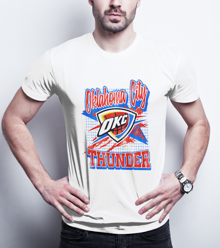Oklahoma City Thunder OKC Vintage Hardwood Classics Vibe 2026 T-Shirt