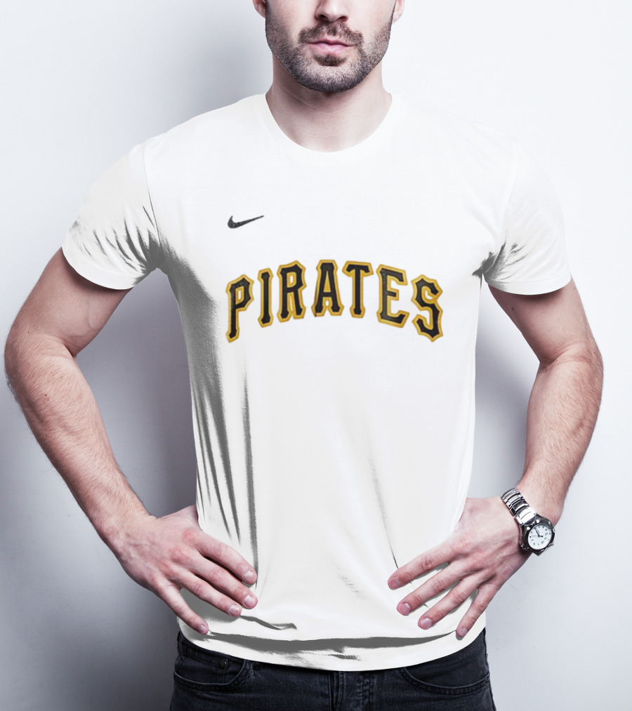Nike Pittsburgh Pirates Bob Skinner Memoriam Name Number T-Shirt