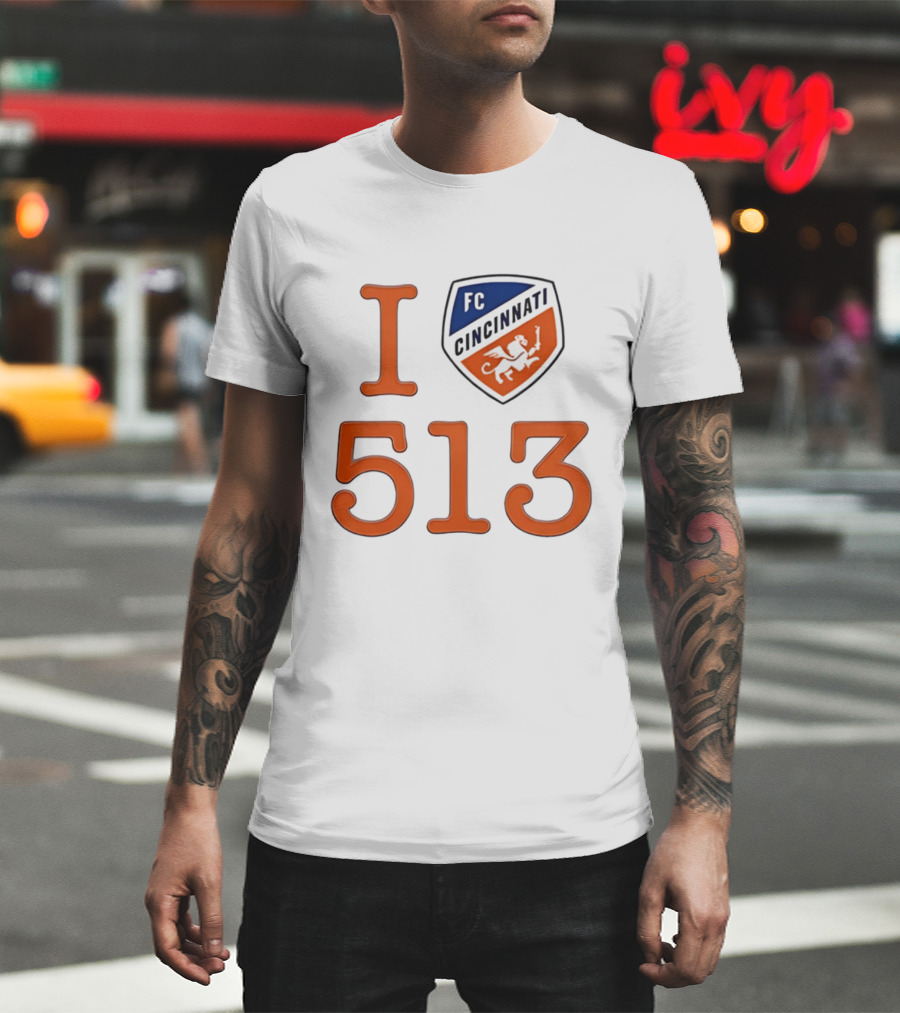 Ted Karras FC Cincinnati I 513 Day Cincy T-Shirt