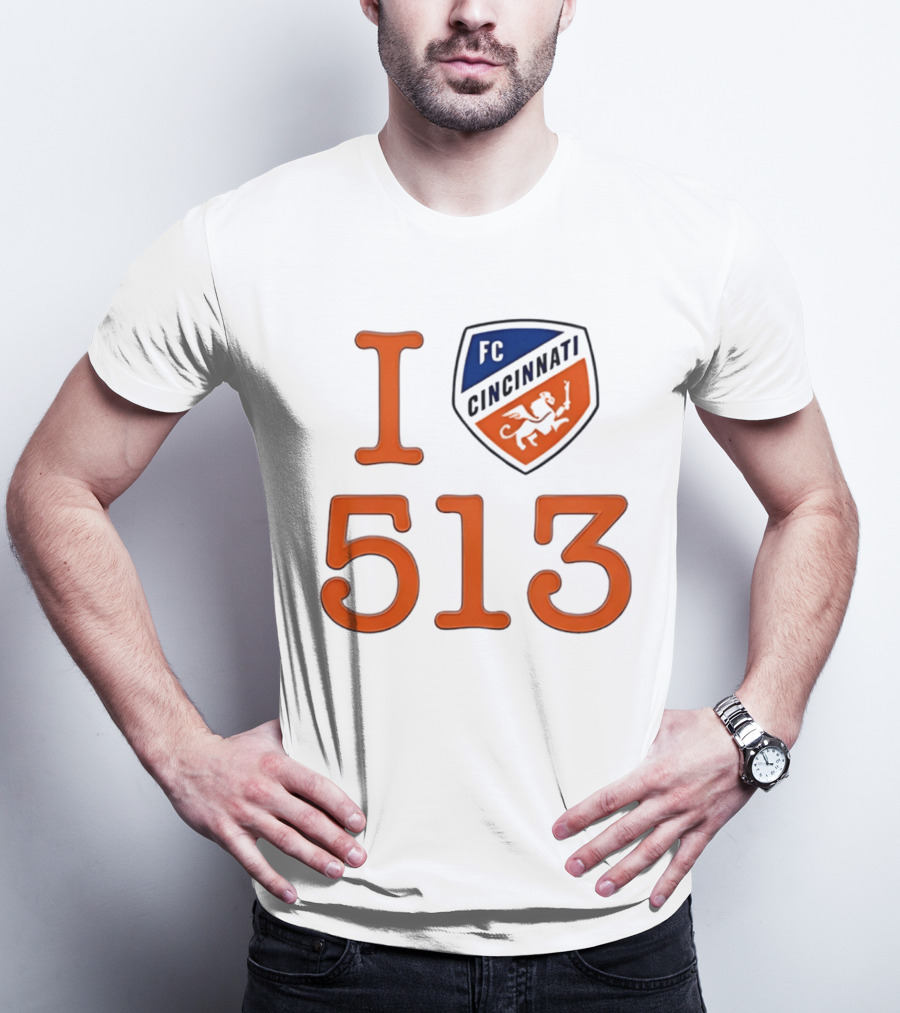 Ted Karras FC Cincinnati I 513 Day Cincy T-Shirt