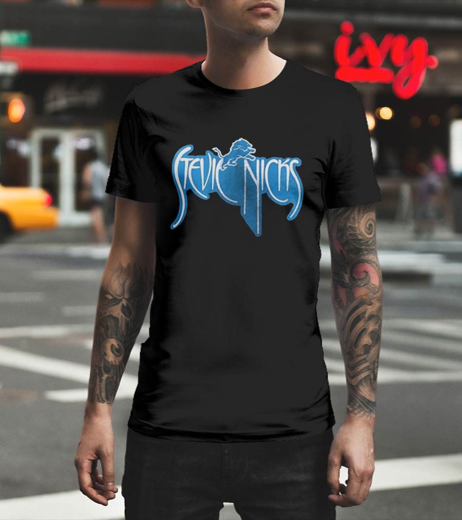 Detroit Lions Stevie Nicks Don't Be A Lady T-Shirt