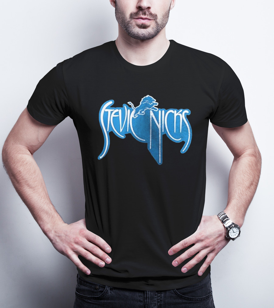 Detroit Lions Stevie Nicks Don't Be A Lady T-Shirt