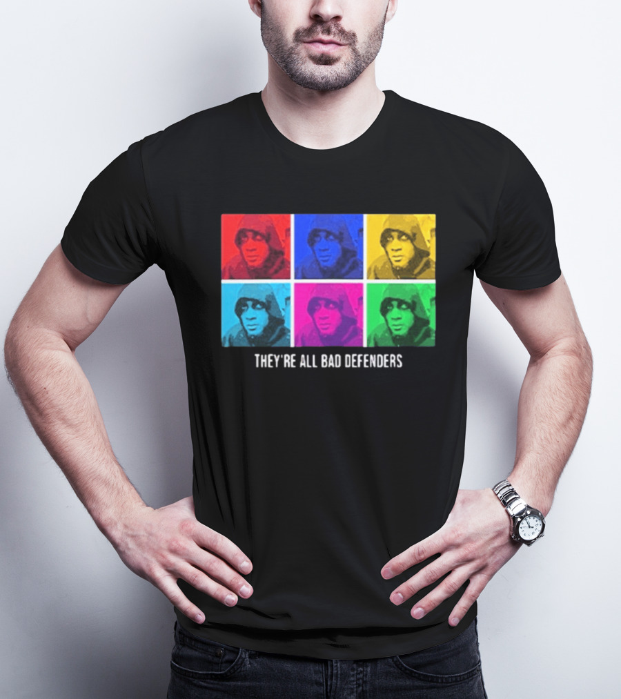 Jaden McDaniels Pop Art Style They're All Bad Defenders T-Shirt