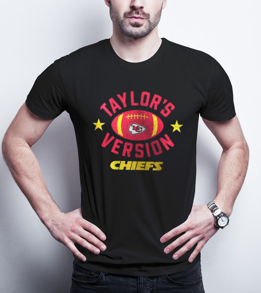 Taylor's Version Kansas City Chiefs Football T-Shirt