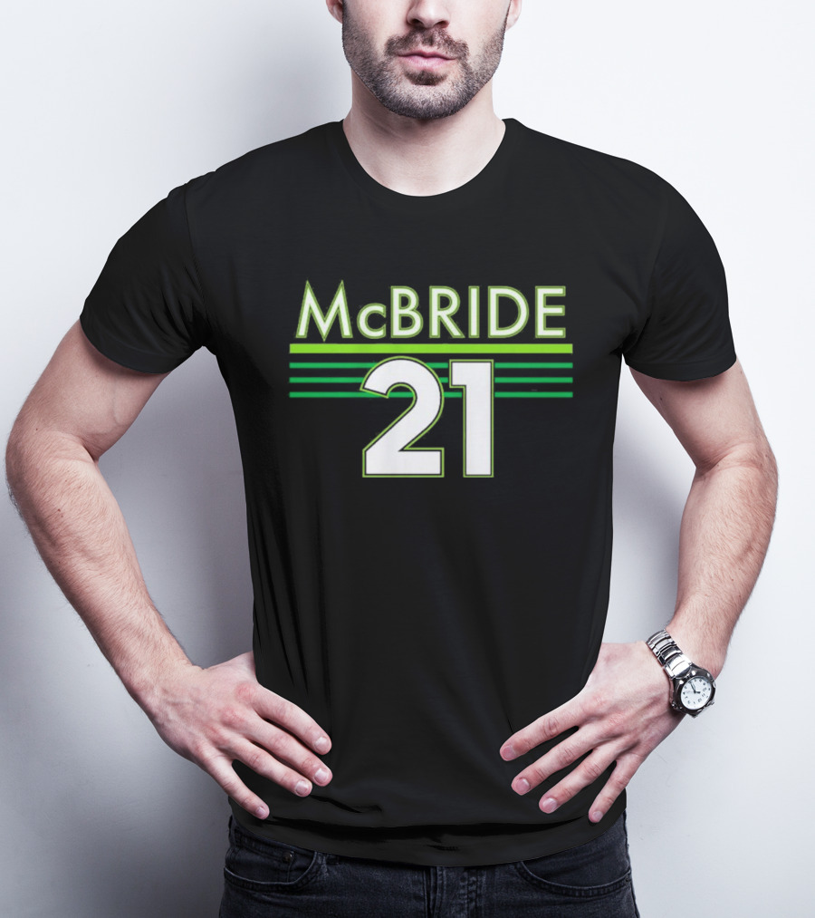 McBride 21 Minnesota Lynx Basketball Player T-Shirt