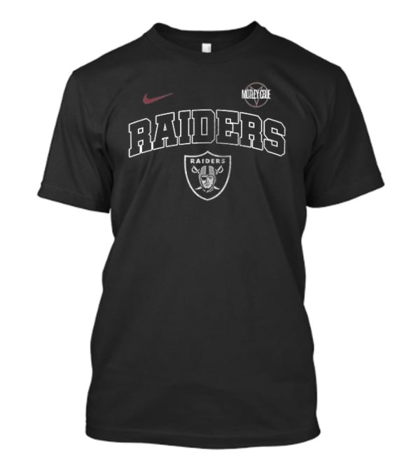 Nike Las Vegas Raiders Motley Crue Collab T-Shirt