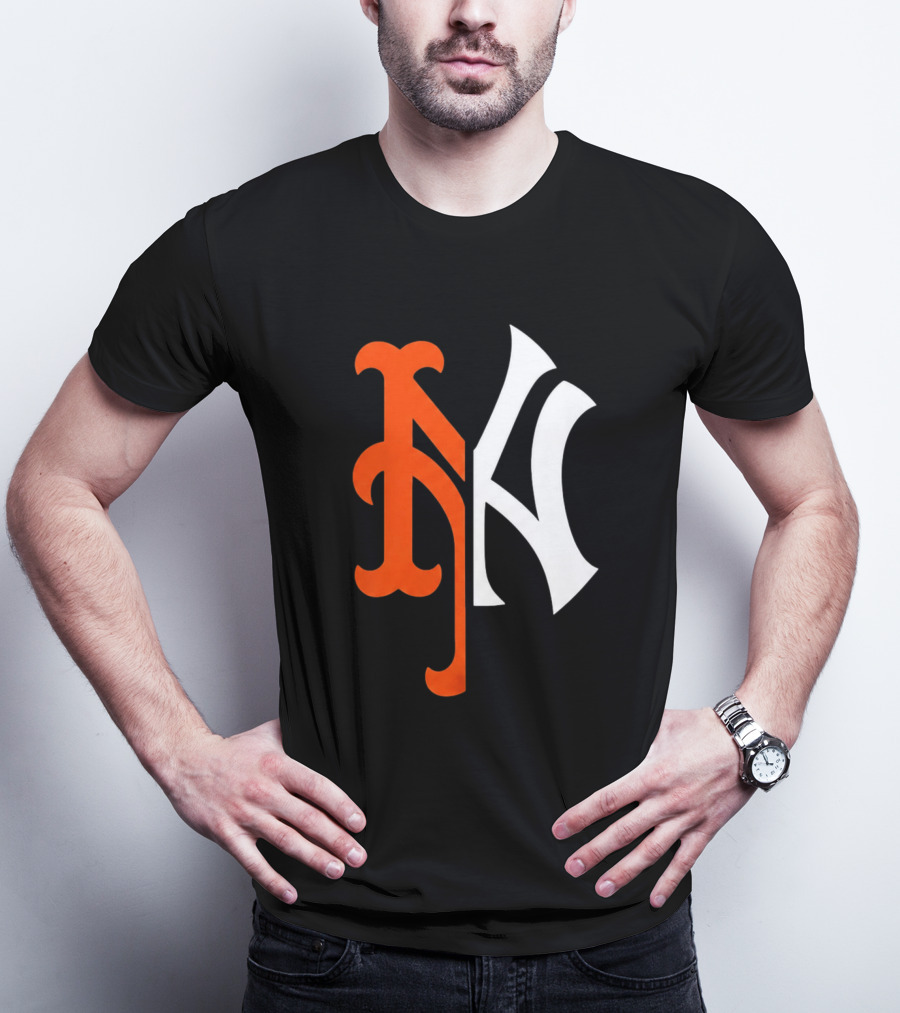 New York Mets Subway Series 2026 NY Logo Giveaway T-Shirt