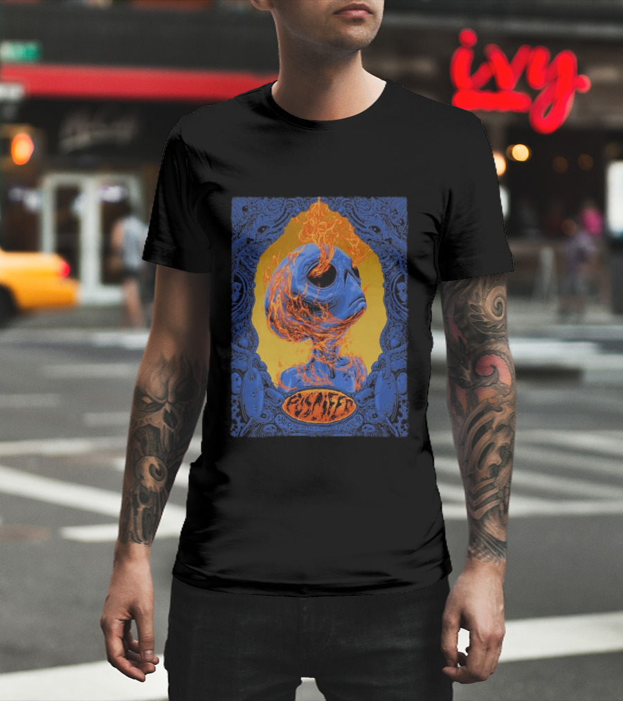 Puscifer Concert 2026 Moda Center Portland Alien Flame T-Shirt